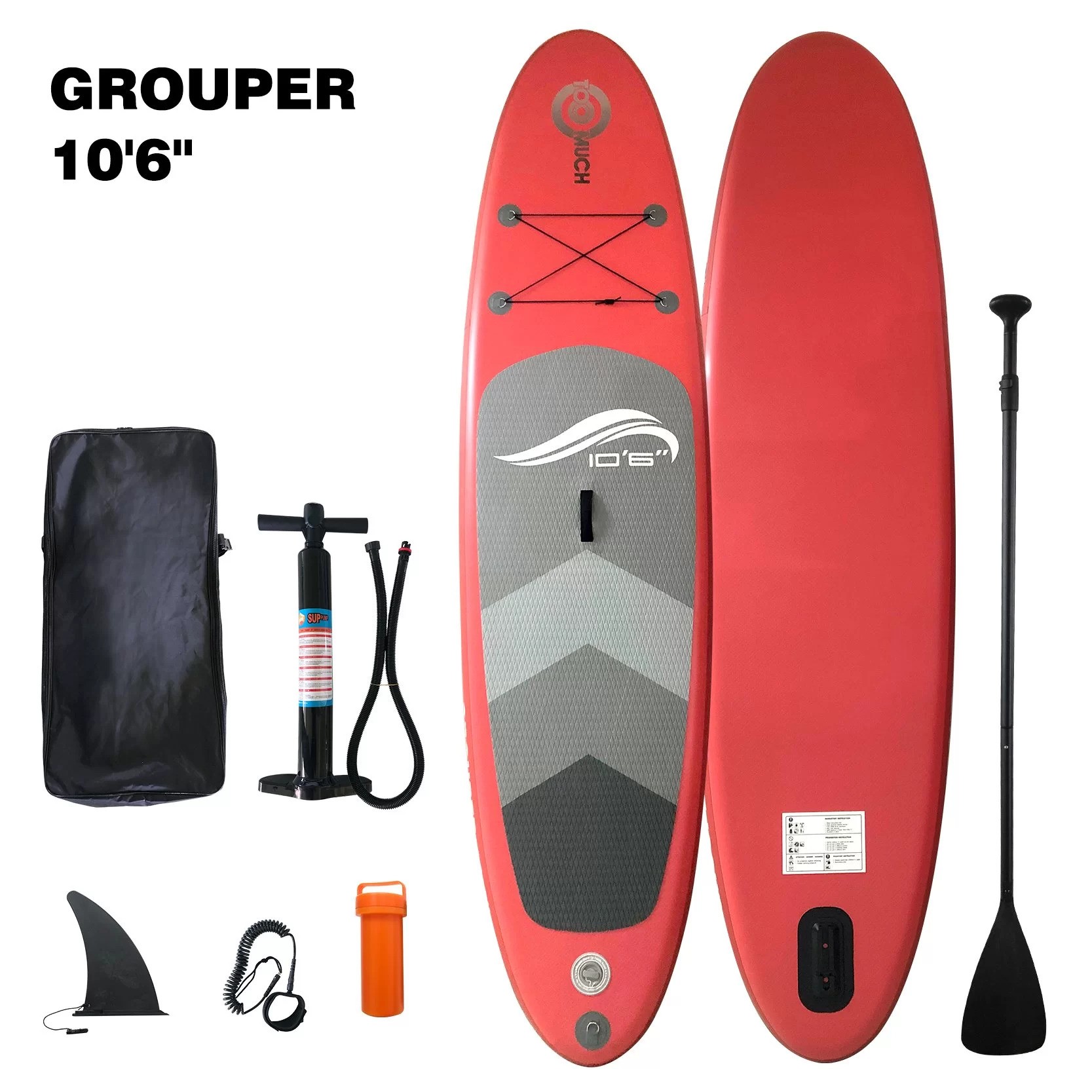SUP Daska Too Much Grouper 10'6" do 130 kg, dužina 3.2m